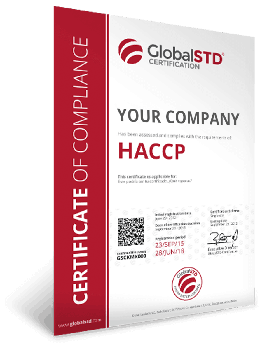 Auditoría Sistema HACCP - GlobalSTD